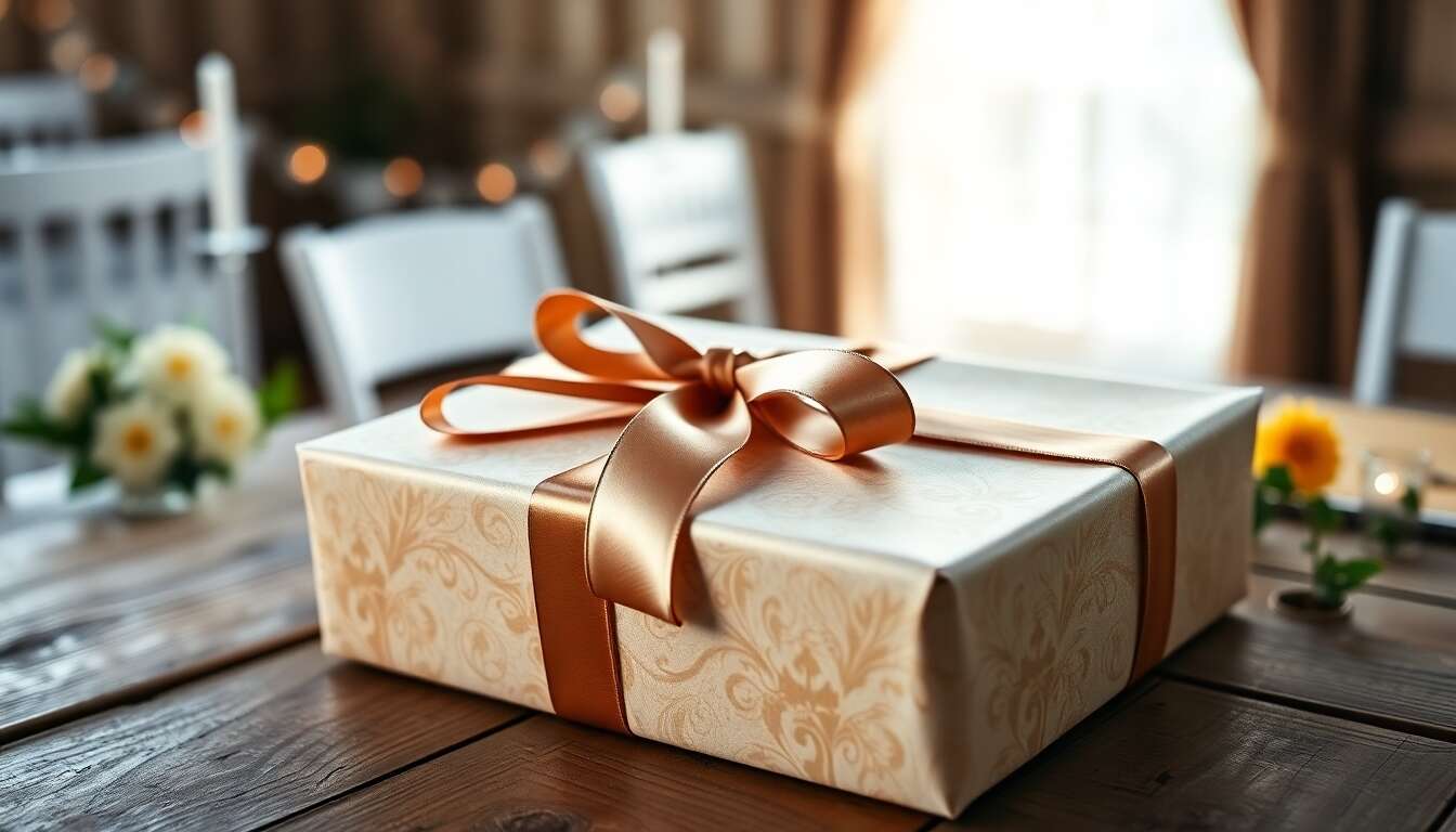 Célébrez l'amour avec un coffret cadeau de mariage